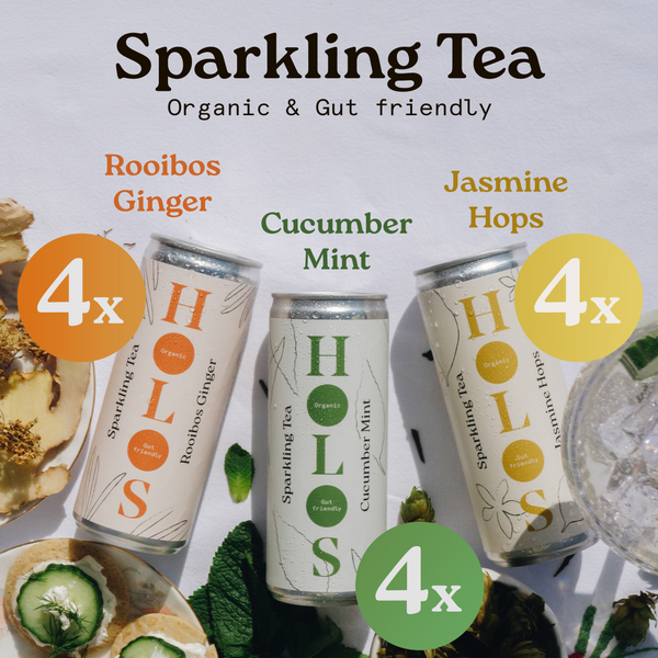 Organic Sparkling Tea – HOLOS Kombucha